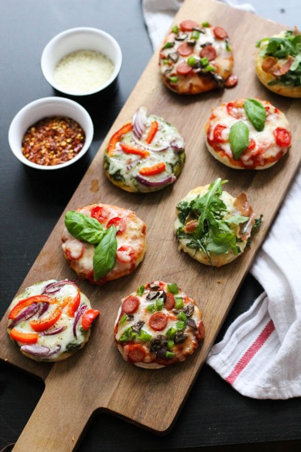 Party-Friendly Mini Pizzas - The Girl on Bloor