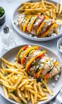 Greek Hasselback Chicken {Low-Carb} - The Girl on Bloor