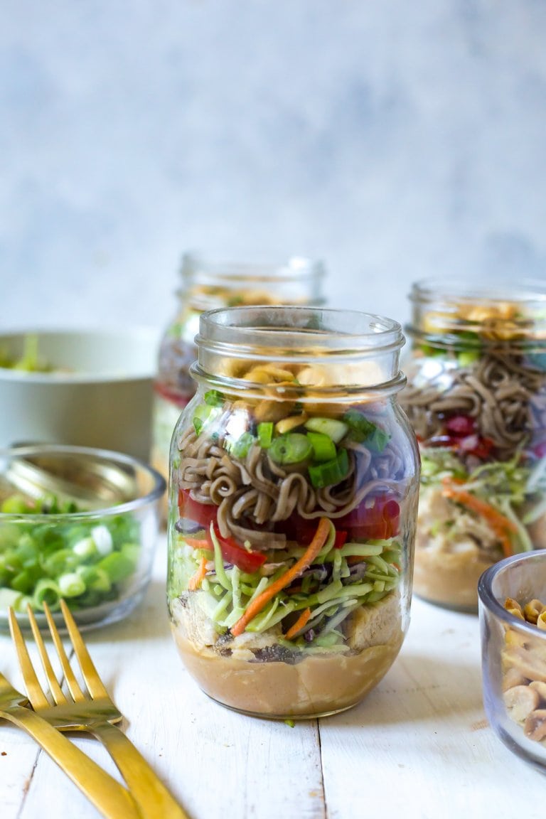 20+ Easy Mason Jar Recipes Perfect for Meal Prep - The Girl on Bloor
