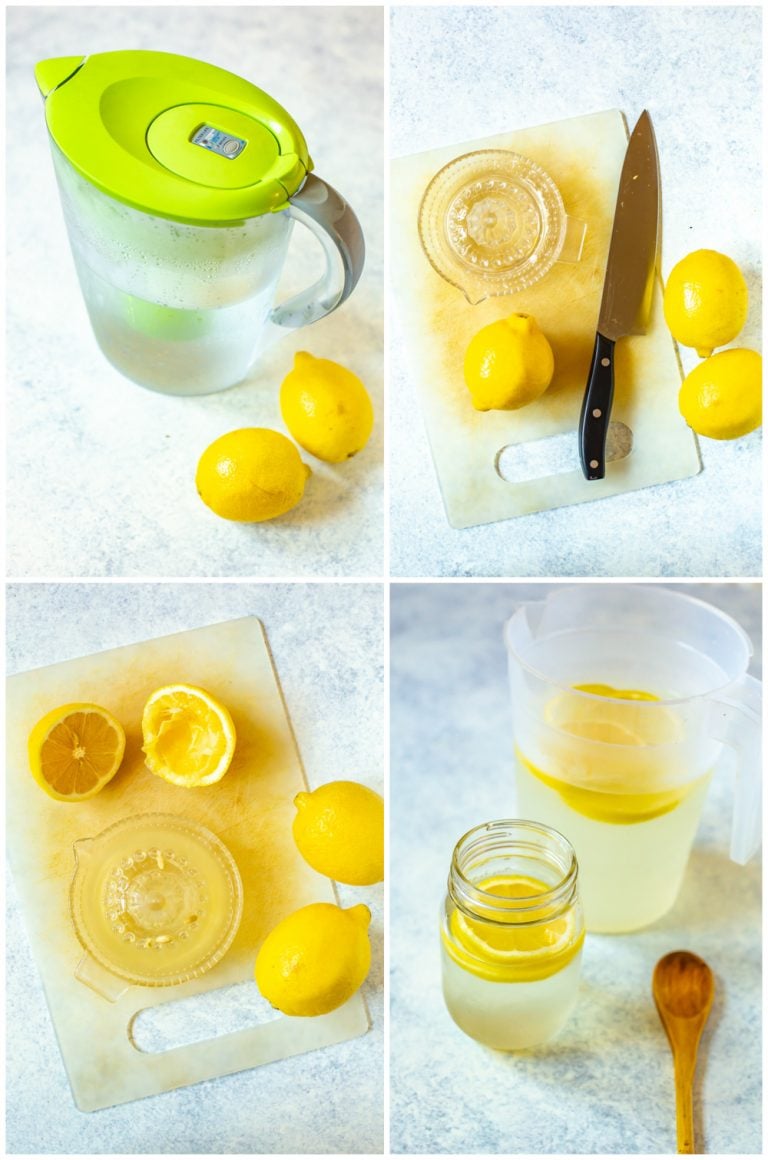 Lemon Water 5 Ways {+ Health Benefits} - The Girl on Bloor