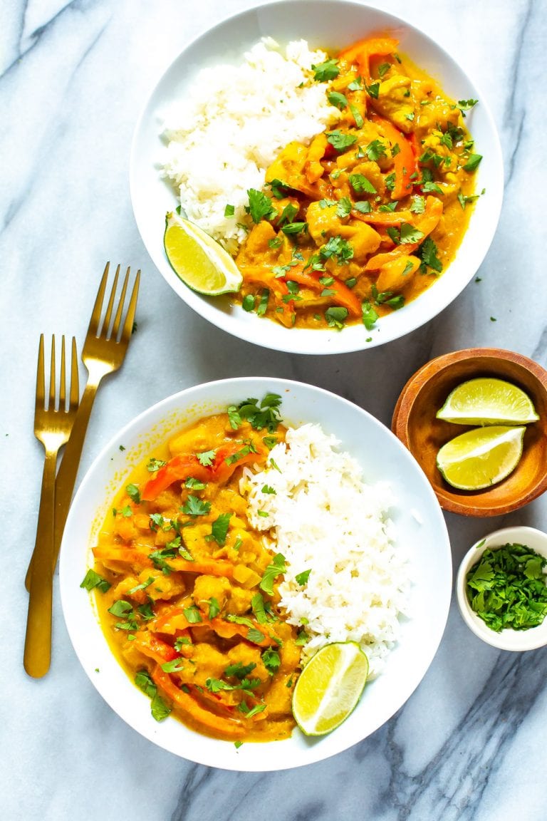 Easiest One Pot Thai Pumpkin Curry - The Girl on Bloor