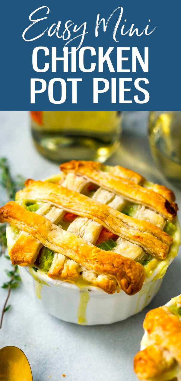 Super Easy Mini Chicken Pot Pies | The Girl on Bloor