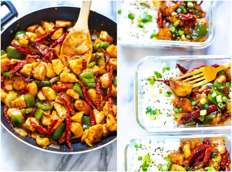 Easy Chinese-Inspired Chilli Chicken - The Girl on Bloor