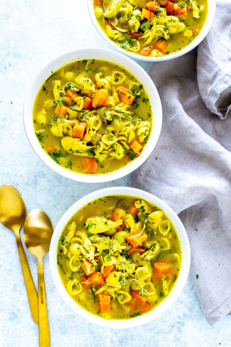 The Best Ever Healing Chicken Soup Recipe - The Girl on Bloor