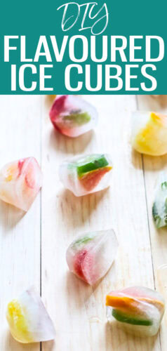 DIY Flavoured Ice Cubes - The Girl on Bloor