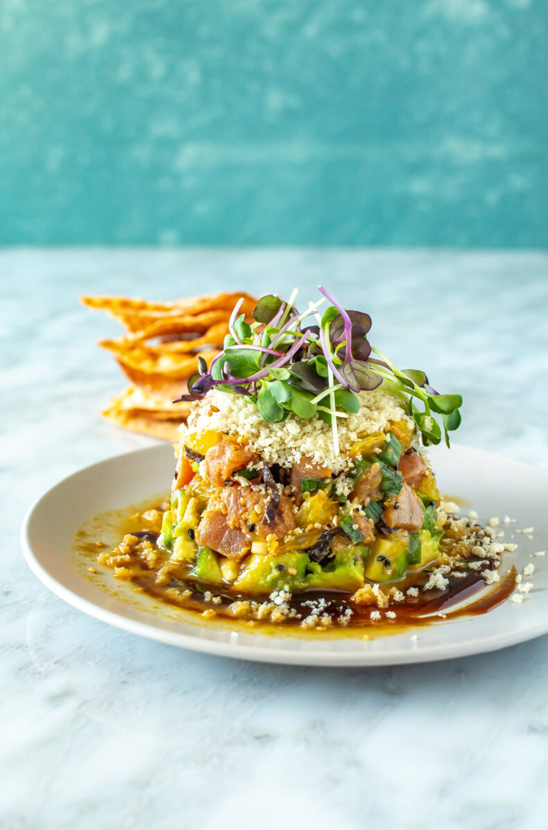 Ahi Tuna Sushi Stacks {Cactus Club Copycat} - The Girl on Bloor