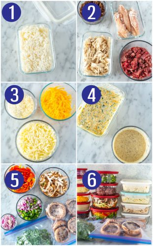 How to Ingredient Prep in Just 1 Hour! {Tutorial + Meal Plan} - The ...