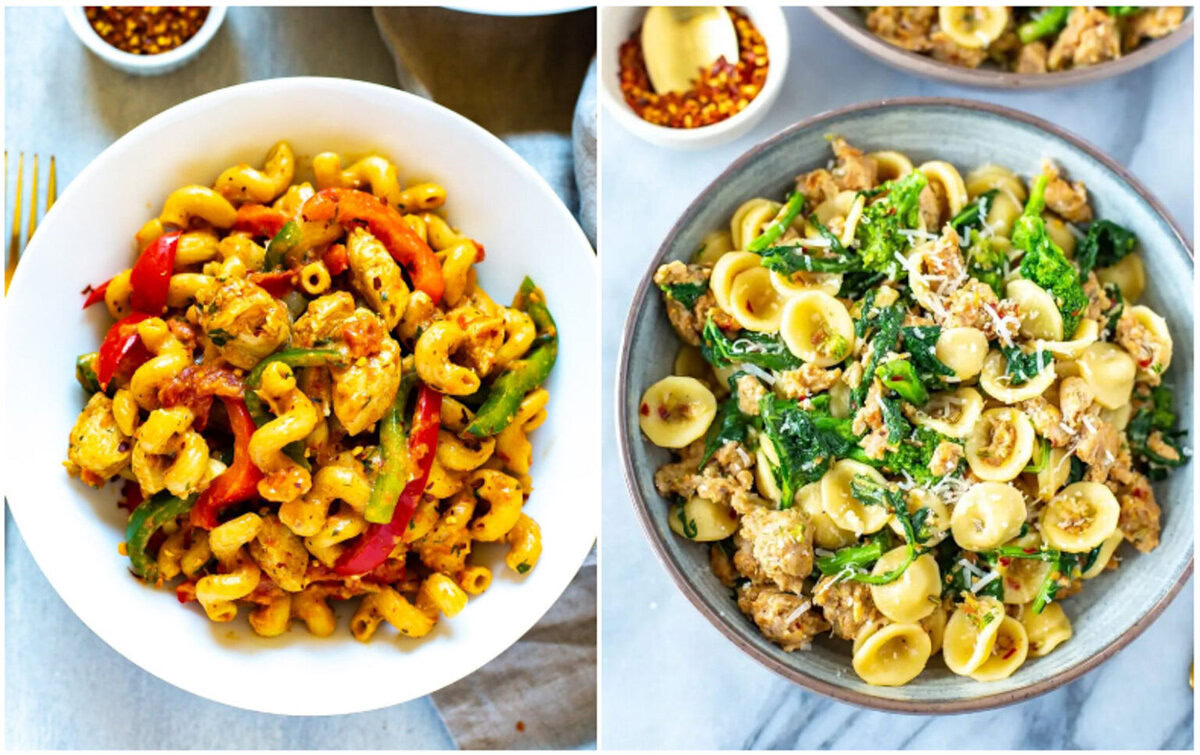 18 Healthy One Pot Pasta Recipes {Quick and Easy} - The Girl on Bloor