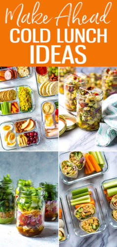 20+ Easy Cold Lunches {Meal Prep Ideas} - The Girl on Bloor