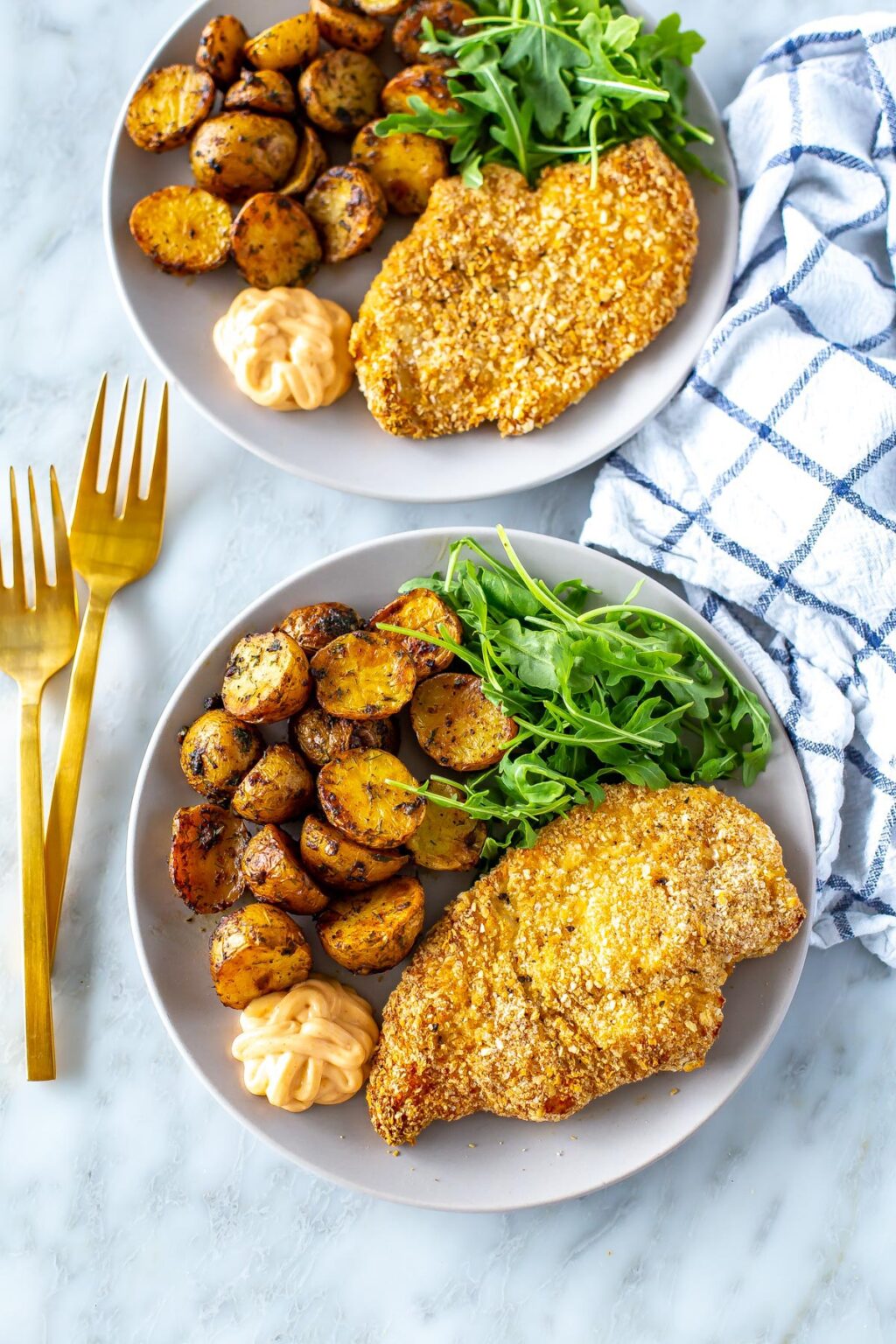 Crispy + Juicy Chicken Cutlets {Oven Baked} - The Girl on Bloor