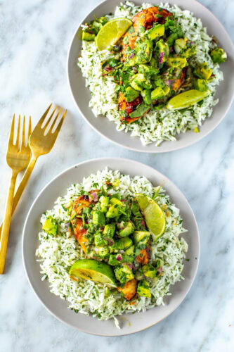 Cilantro Lime Chicken and Rice - The Girl on Bloor