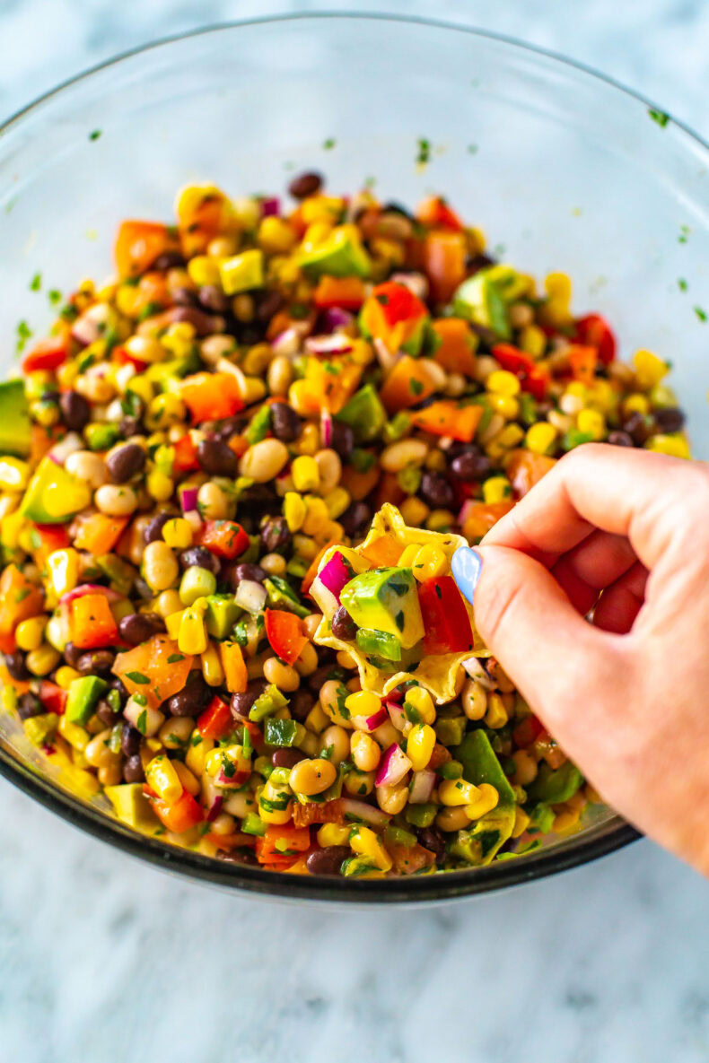 Ultimate Cowboy Caviar Recipe - The Girl on Bloor