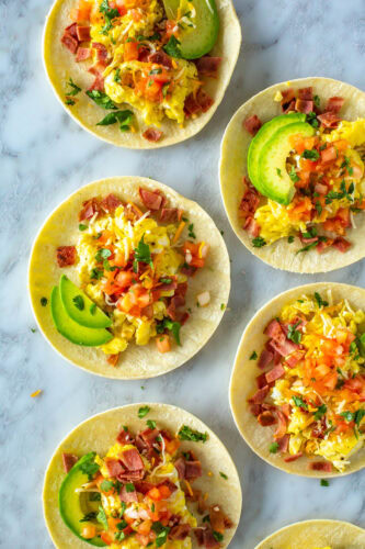 The Best Breakfast Tacos {Ready in 30 Minutes} - The Girl on Bloor
