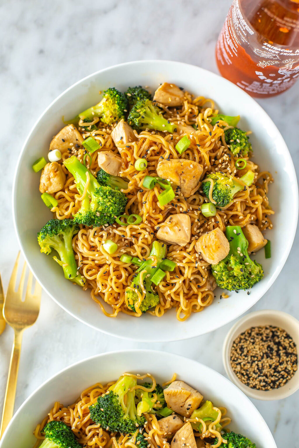 Easy Chicken Ramen Noodle Stir Fry {Ready in 30 Minutes!} - The Girl on ...
