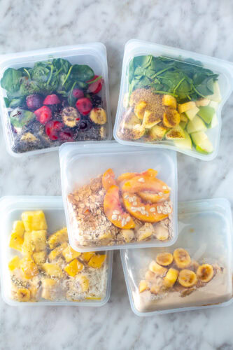 5 Best Make Ahead Smoothie Packs - The Girl on Bloor
