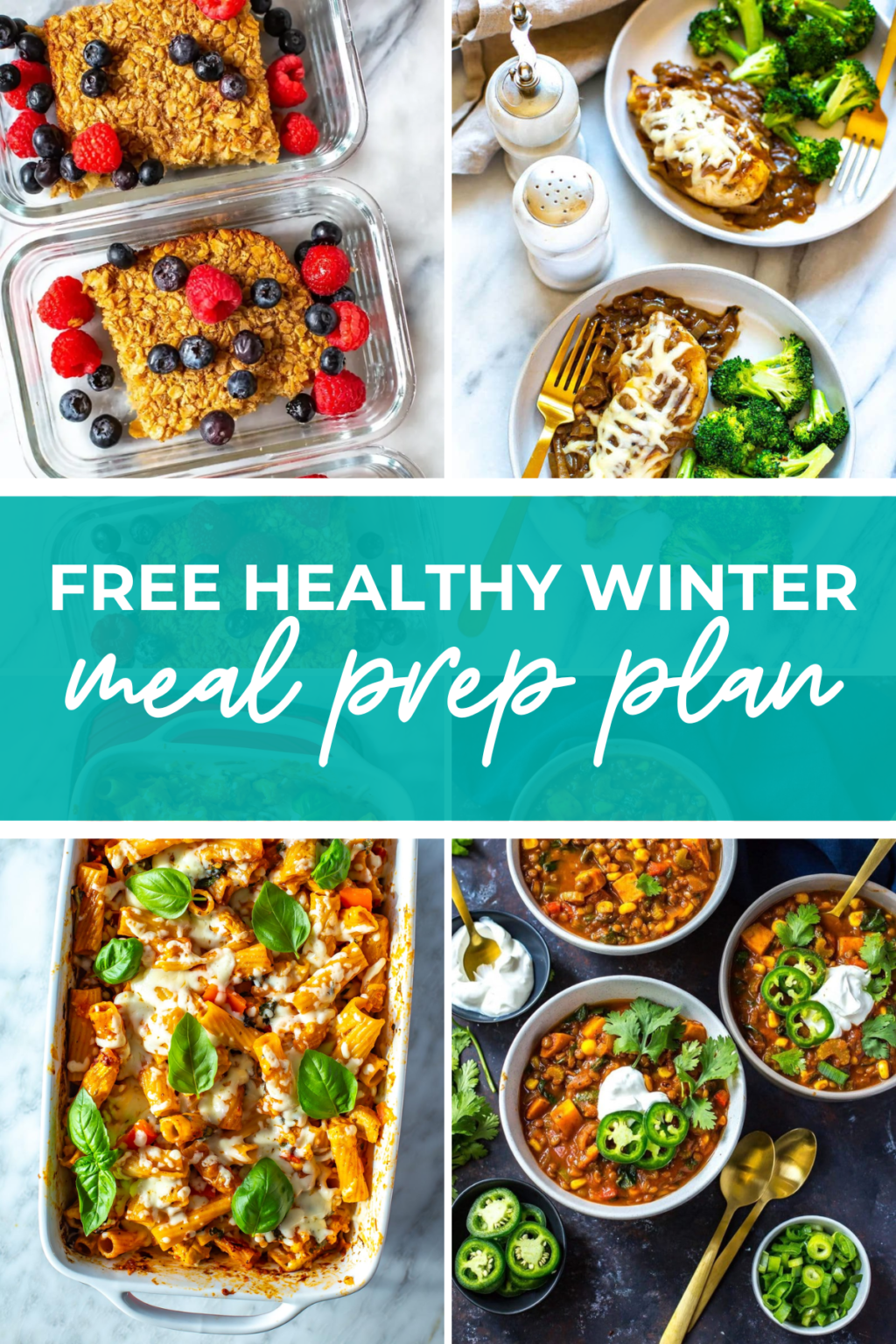 Free Winter Meal Prep Plan - The Girl on Bloor