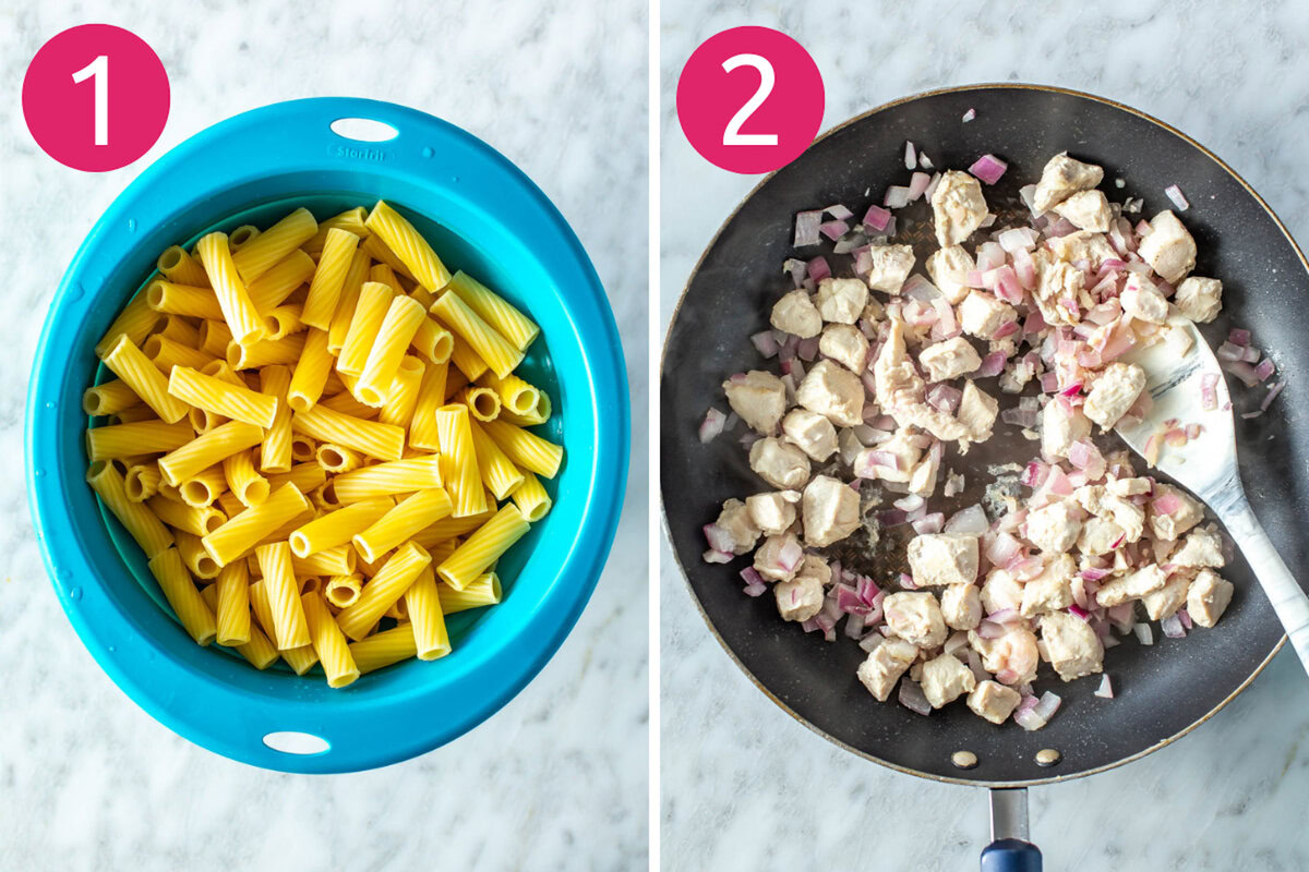 Easy Chicken Pasta Bake - The Girl on Bloor