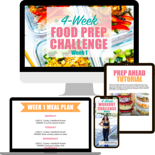 4 Week Food Prep and Workout Challenge - The Girl on Bloor