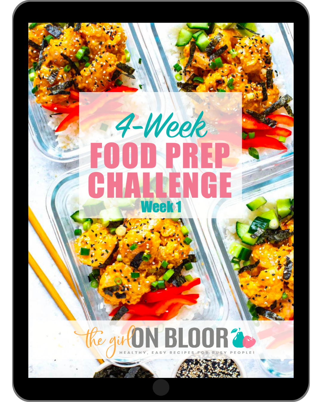 4 Week Food Prep and Workout Challenge - The Girl on Bloor