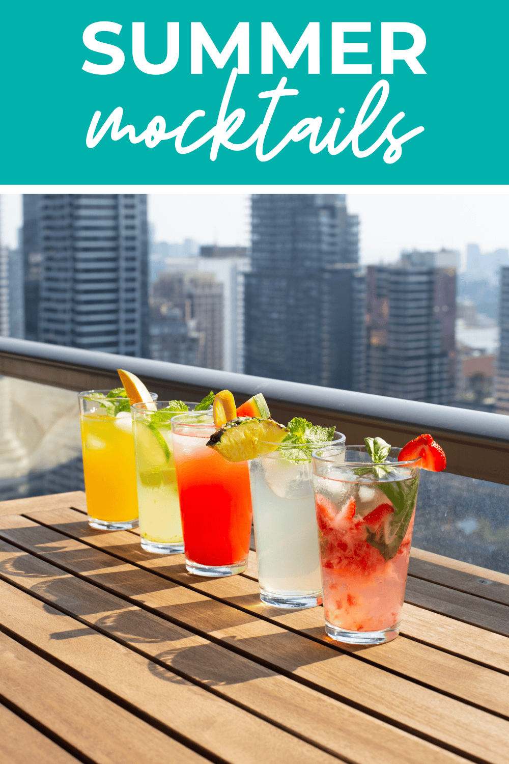 Best Summer Mocktail Recipes - The Girl on Bloor