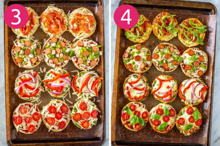 Easy Homemade Mini Pizzas - The Girl on Bloor