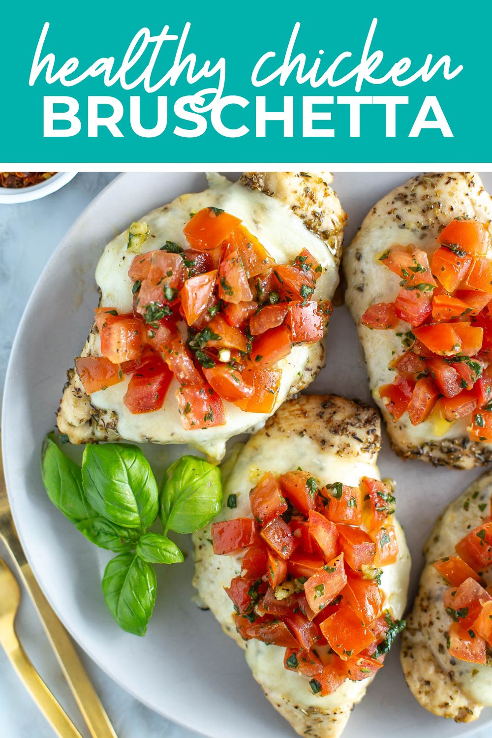 Sheet Pan Bruschetta Chicken - The Girl on Bloor