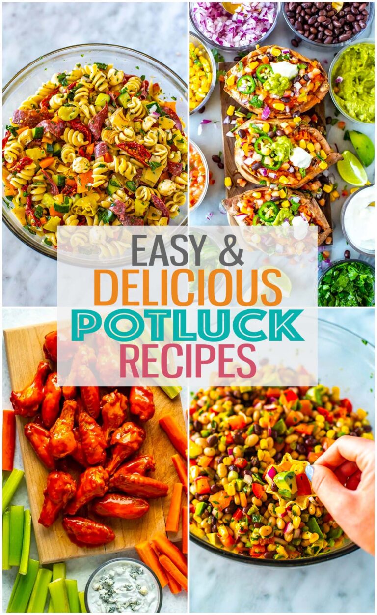 30 Easy Potluck Recipes {Best Ever!} - The Girl on Bloor