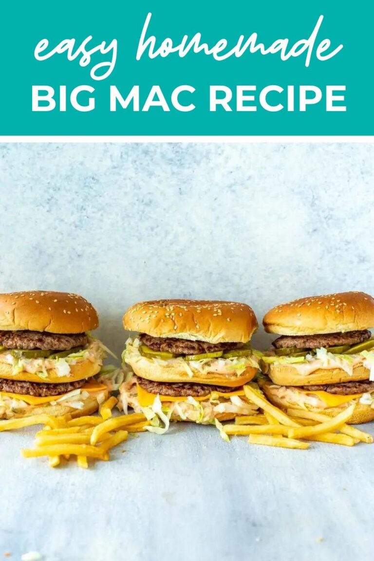 The Best Homemade Big Mac Recipe - The Girl on Bloor