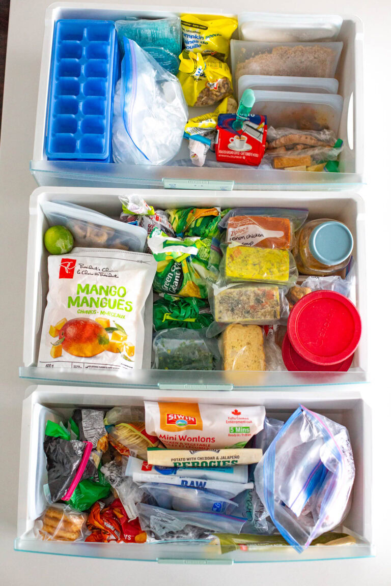 How To Organize Your Freezer: 6 Easy Steps - The Girl on Bloor
