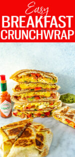 Best Breakfast Crunchwrap Recipe - The Girl on Bloor