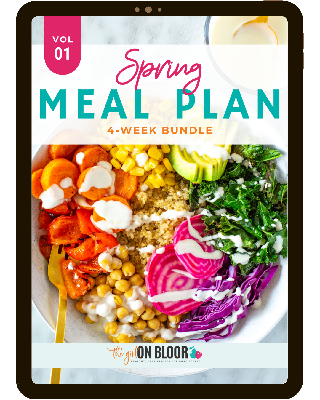 4-Week Spring Meal Plan - The Girl on Bloor