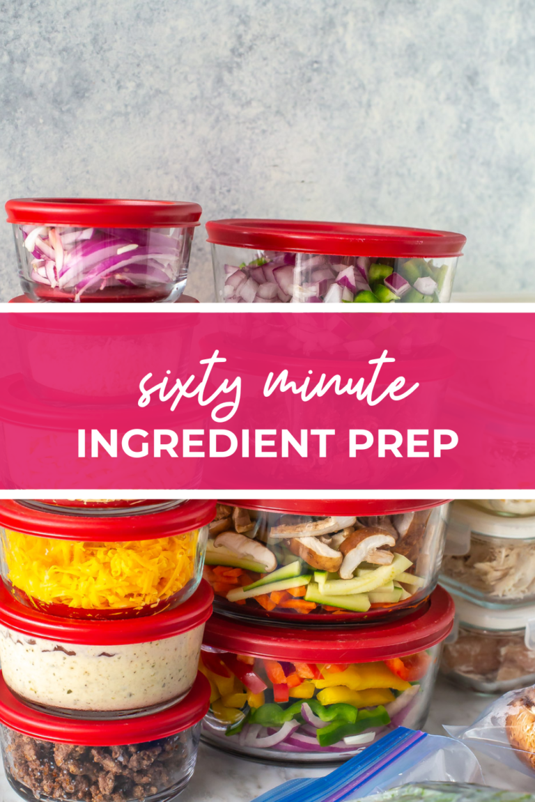 How to Ingredient Prep in Just 1 Hour! - The Girl on Bloor