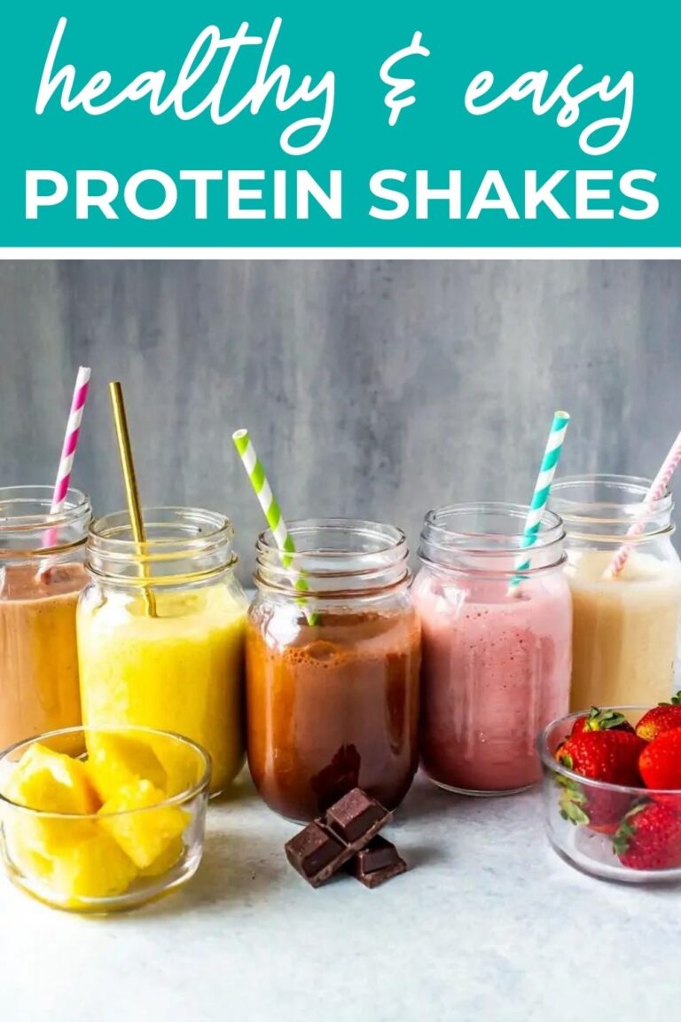 Best Protein Shake Recipes {5 Flavours} - The Girl on Bloor