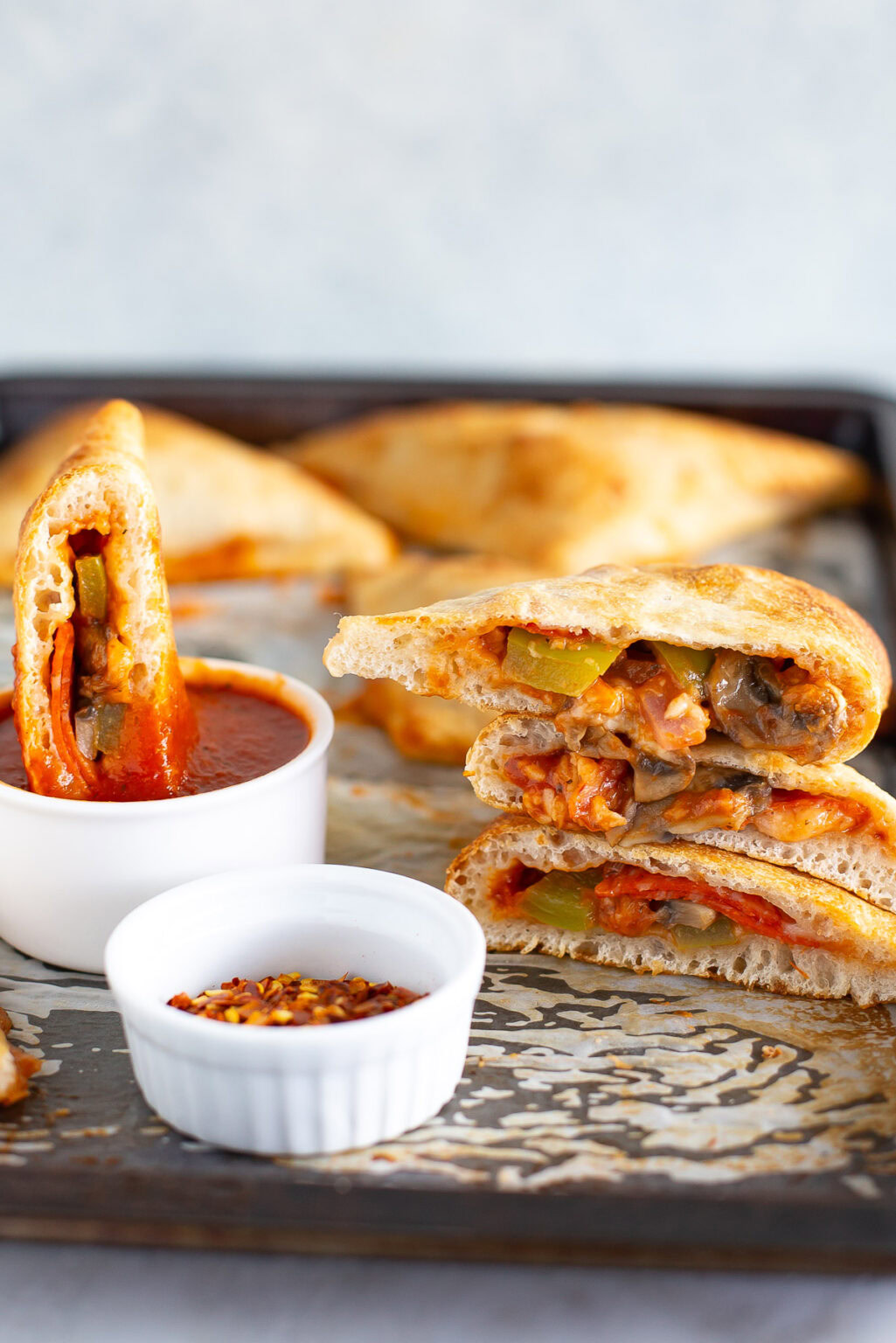 Easy Homemade Pizza Pockets - The Girl on Bloor