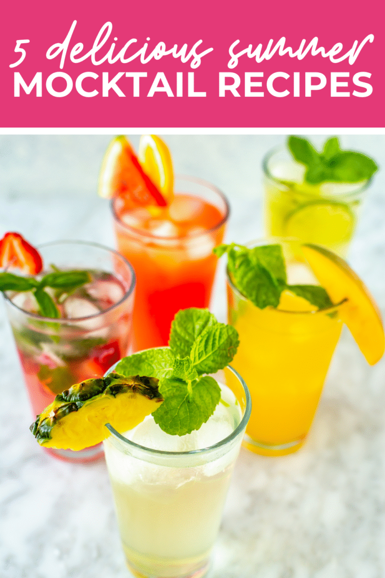 Best Summer Mocktail Recipes - The Girl on Bloor