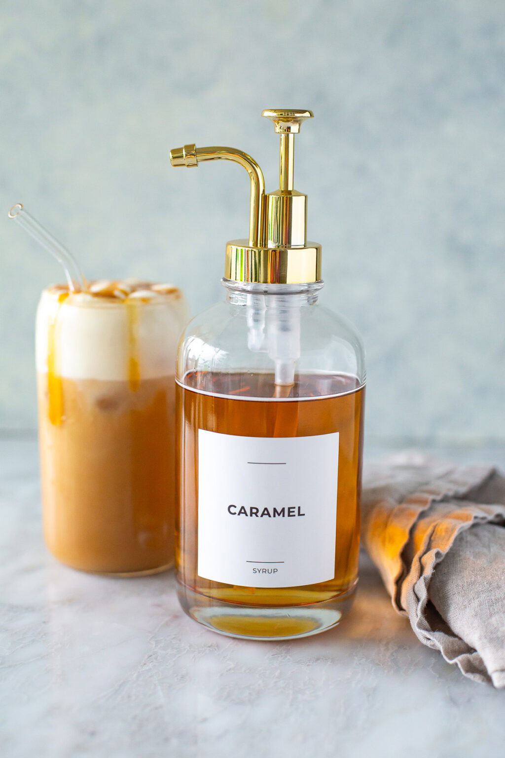 Caramel Syrup {for Iced Coffee!} - The Girl on Bloor