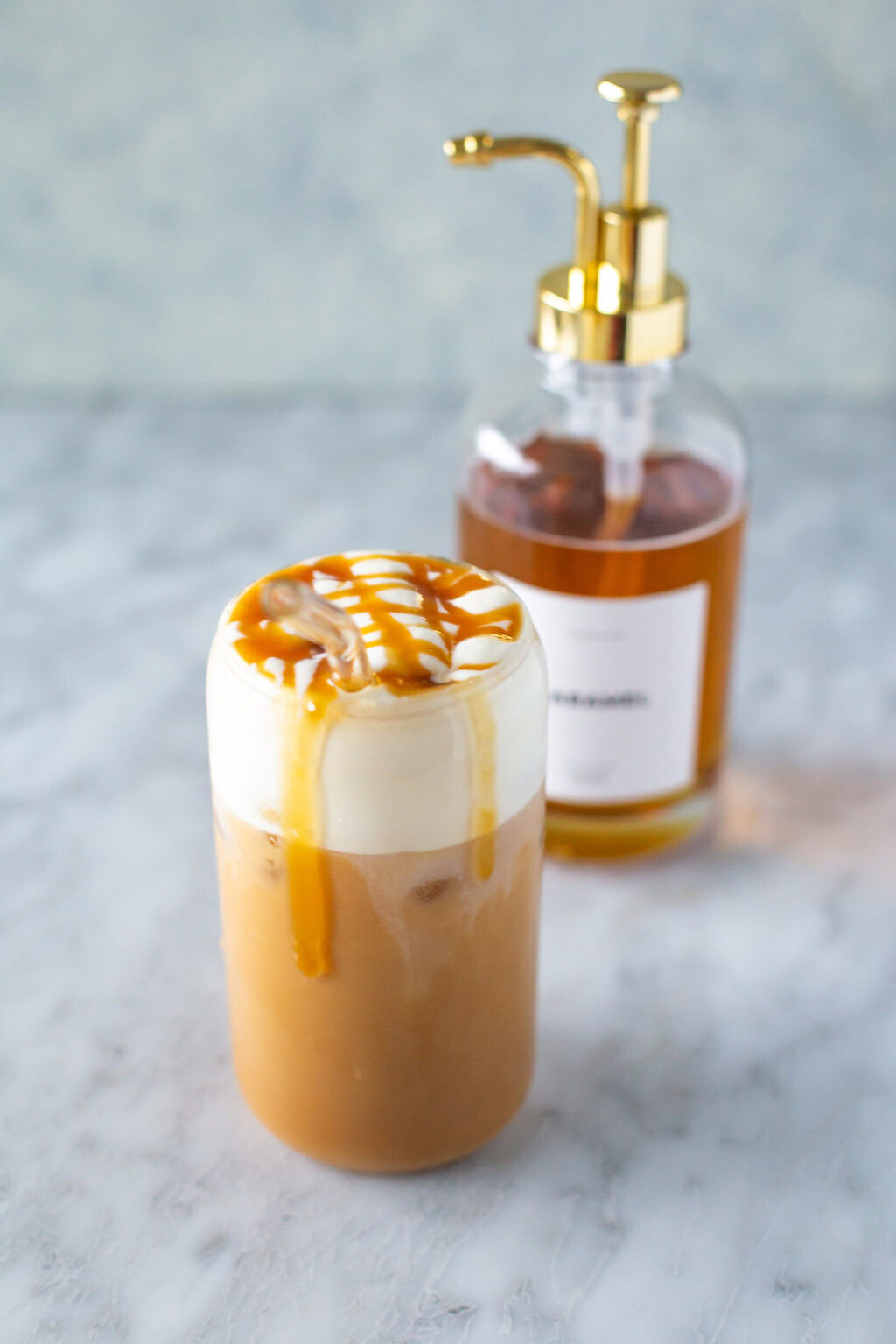 Caramel Syrup {for Iced Coffee!} - The Girl on Bloor