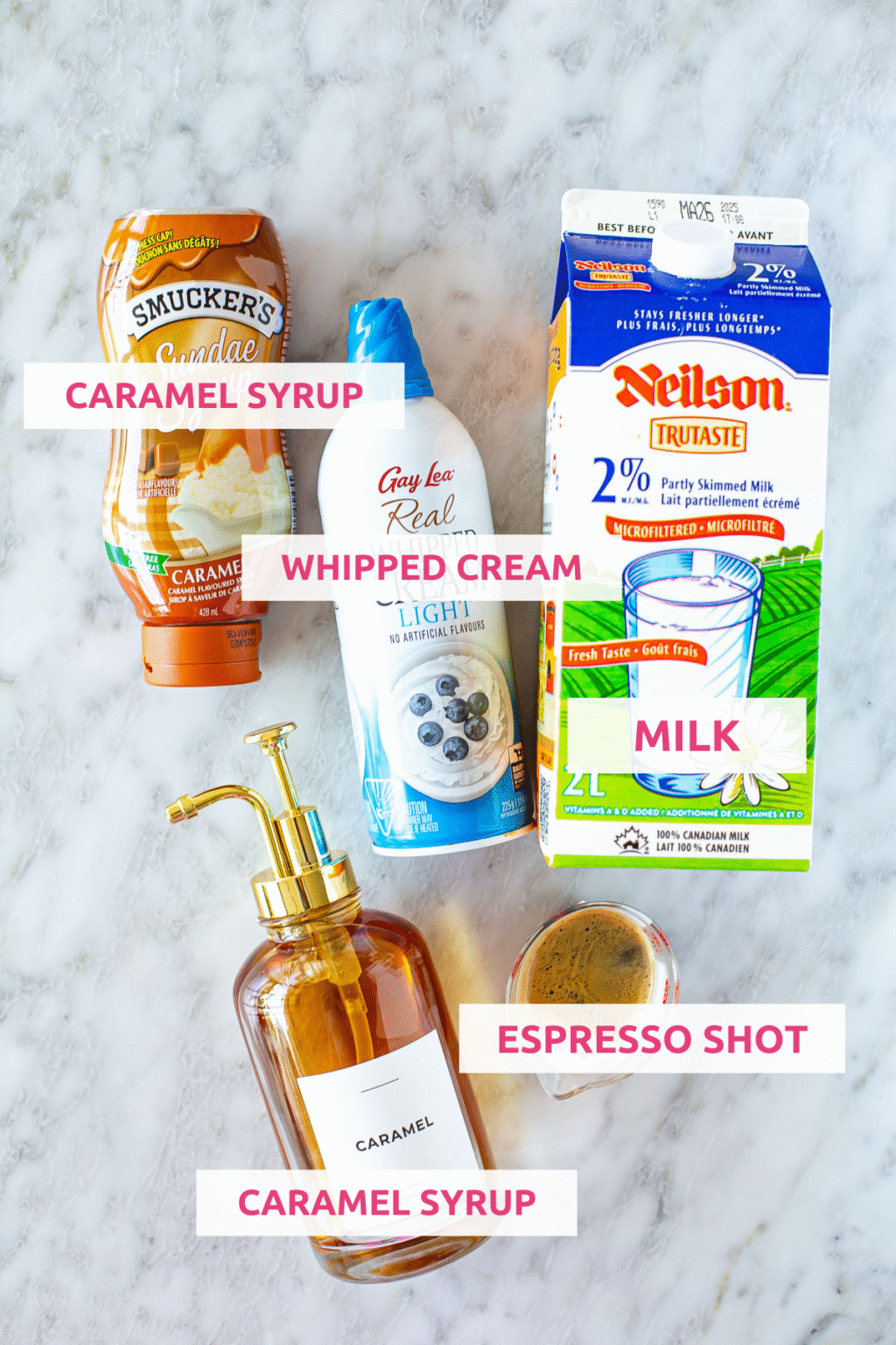 Easy Iced Caramel Latte Recipe - The Girl on Bloor