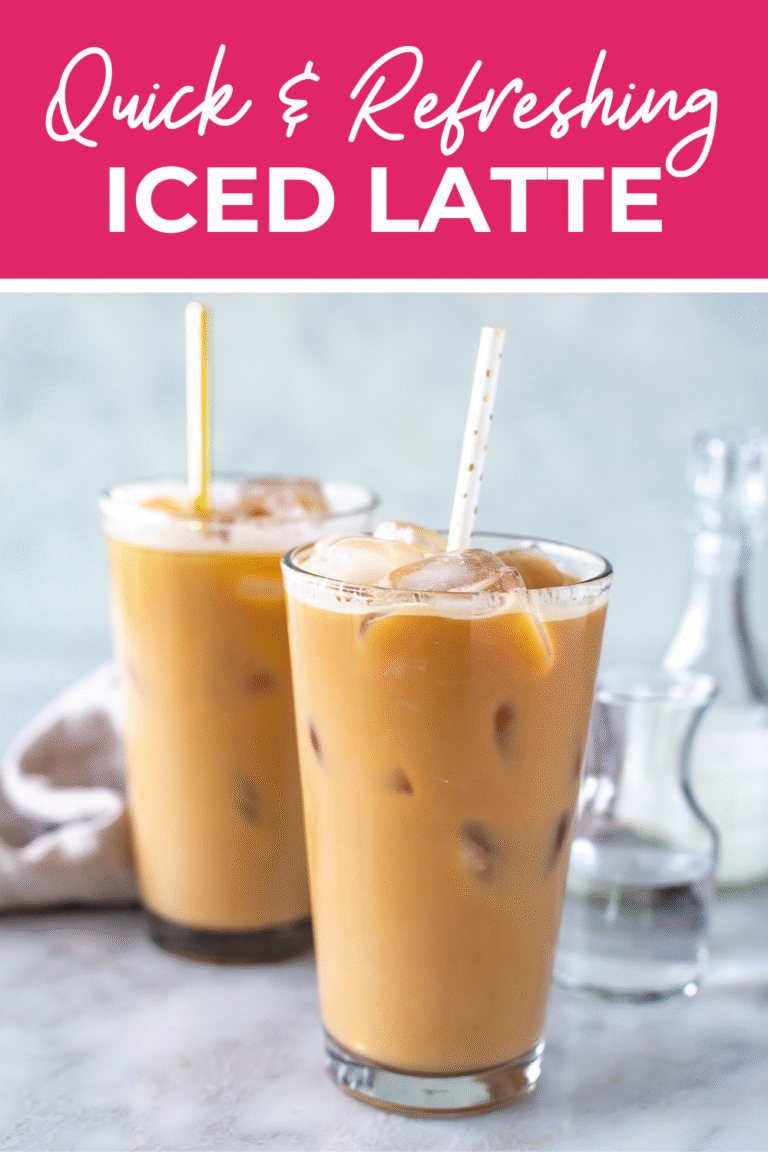 How to Make the Best Iced Latte at Home - The Girl on Bloor