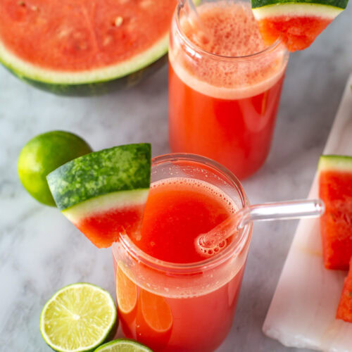 Watermelon Juice Recipe - The Girl on Bloor