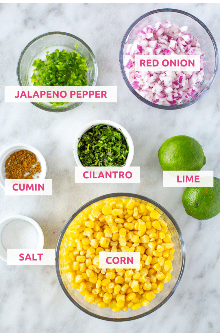Easy Chipotle Corn Salsa Copycat - The Girl on Bloor