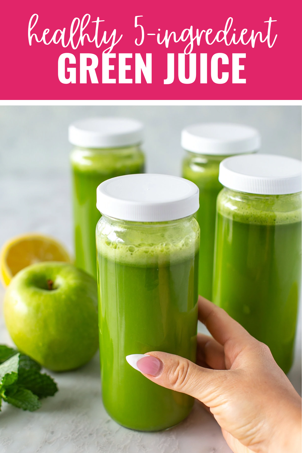 Easy Green Juice Recipe - The Girl on Bloor