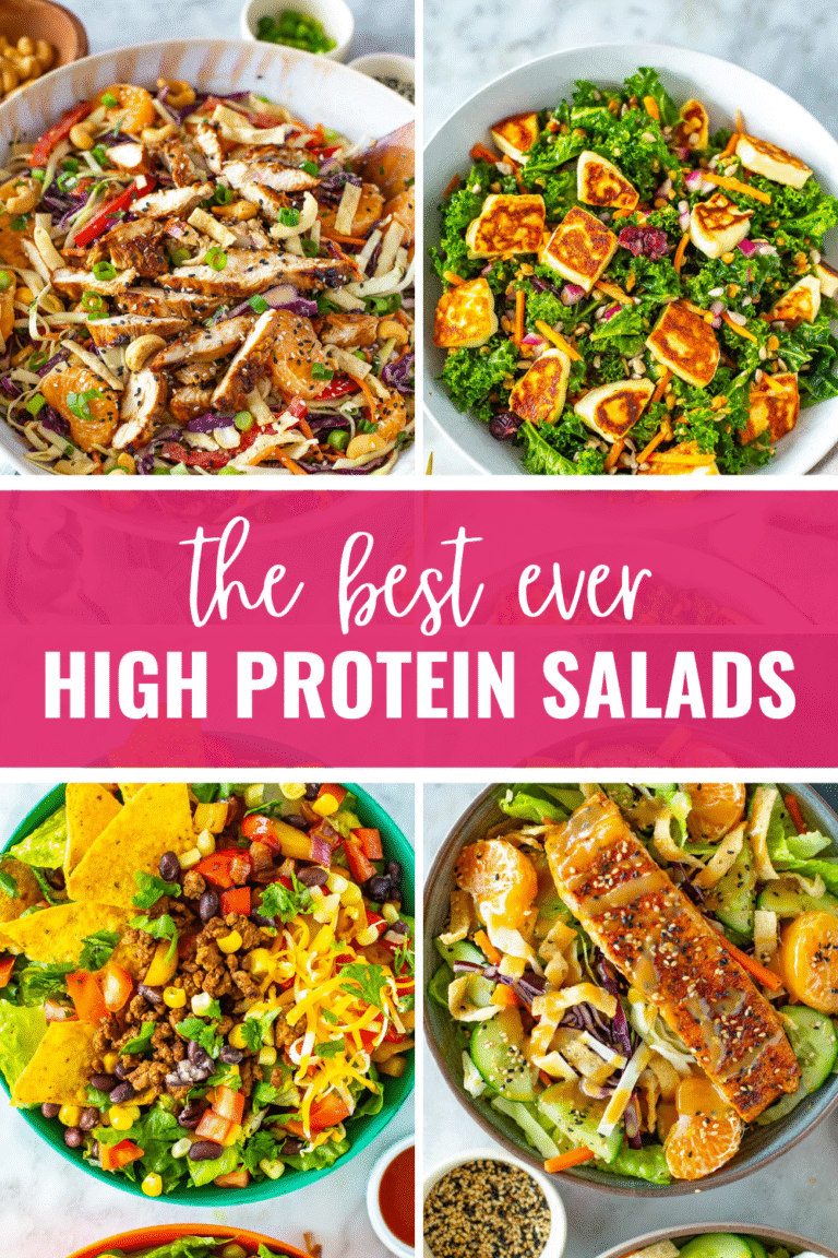 20+ Satisfying High-Protein Salads to Keep You Full - The Girl on Bloor