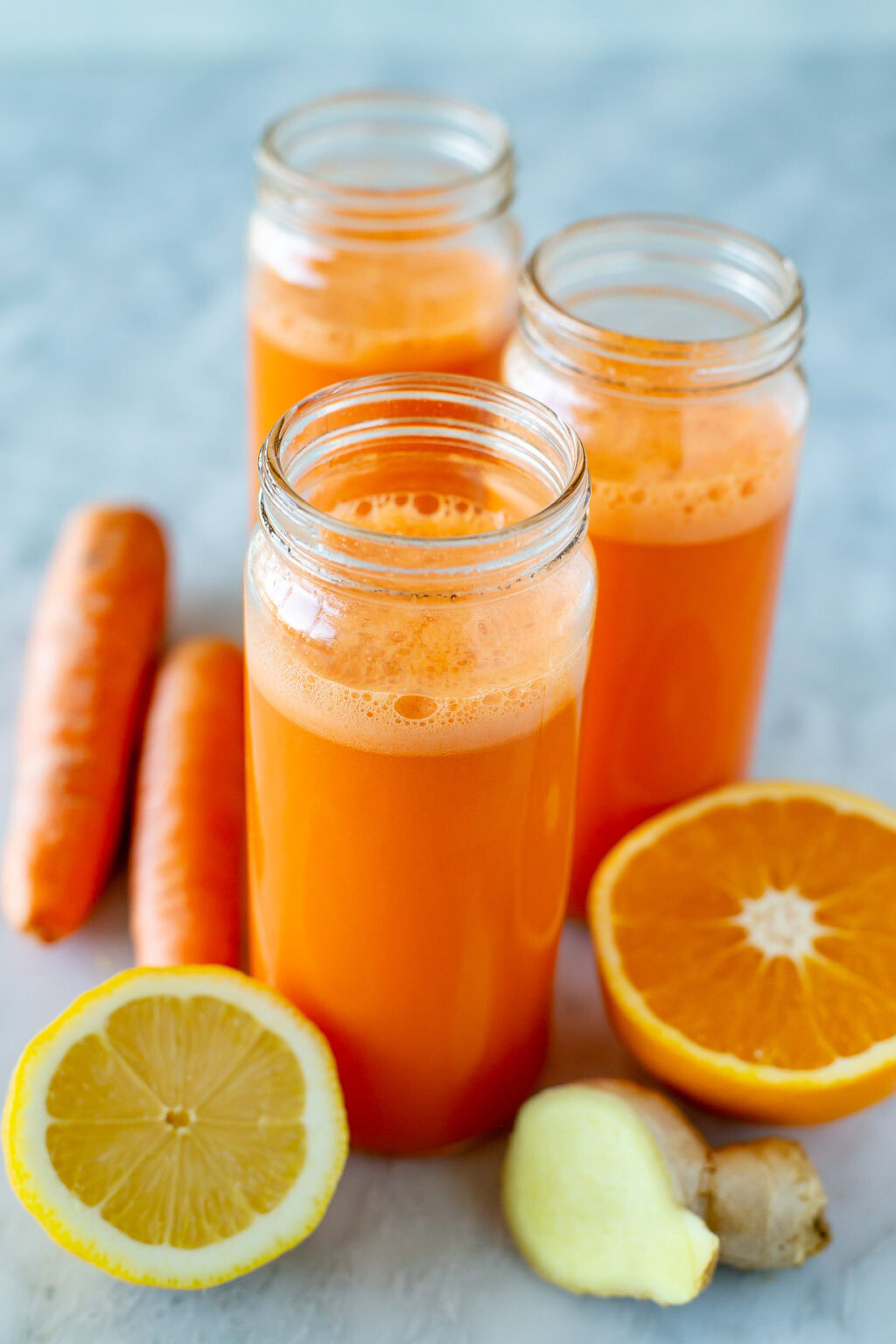 Easy Carrot Juice Recipe - The Girl on Bloor